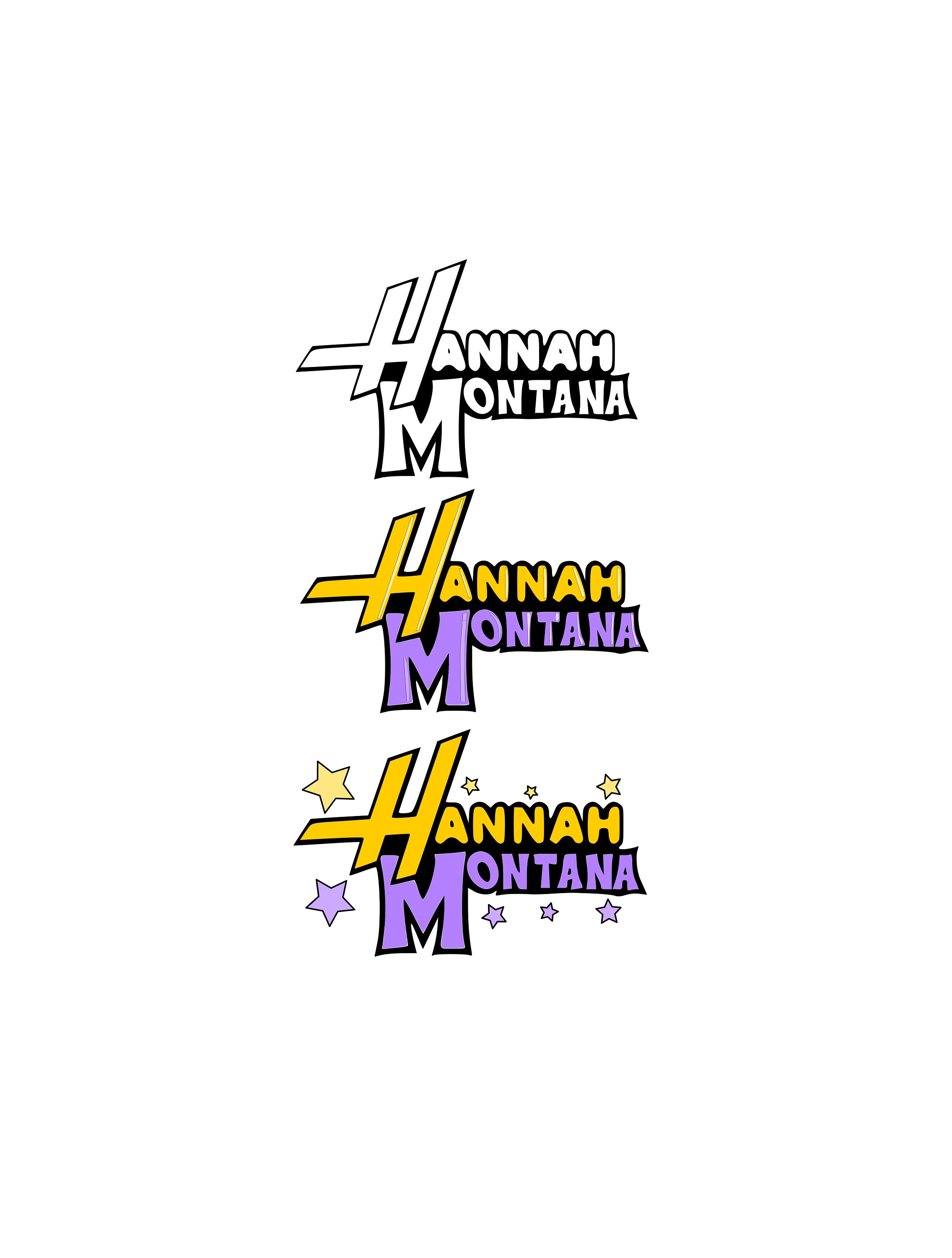 Hannah Montana Logo SVG and PNG, Hanna Montana SVG - Etsy