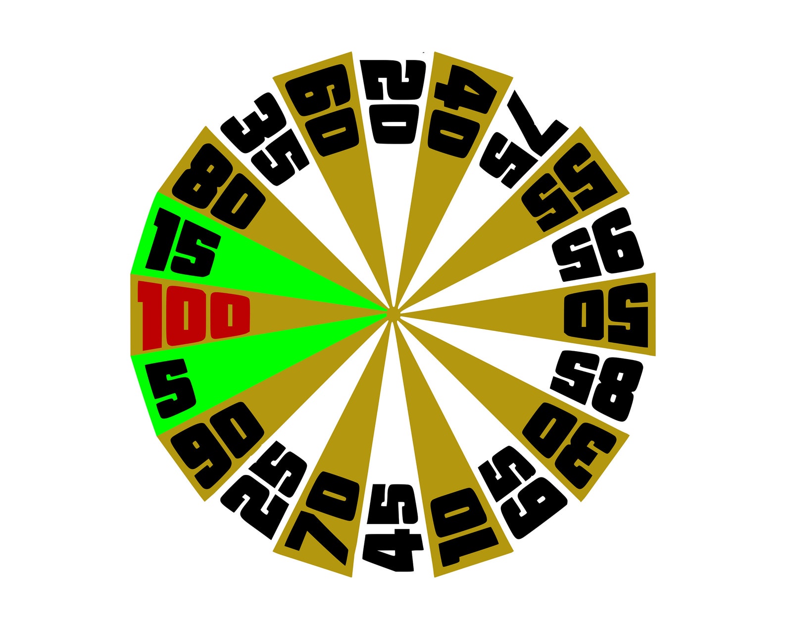 The Price is Right Wheel SVG PNG - Etsy