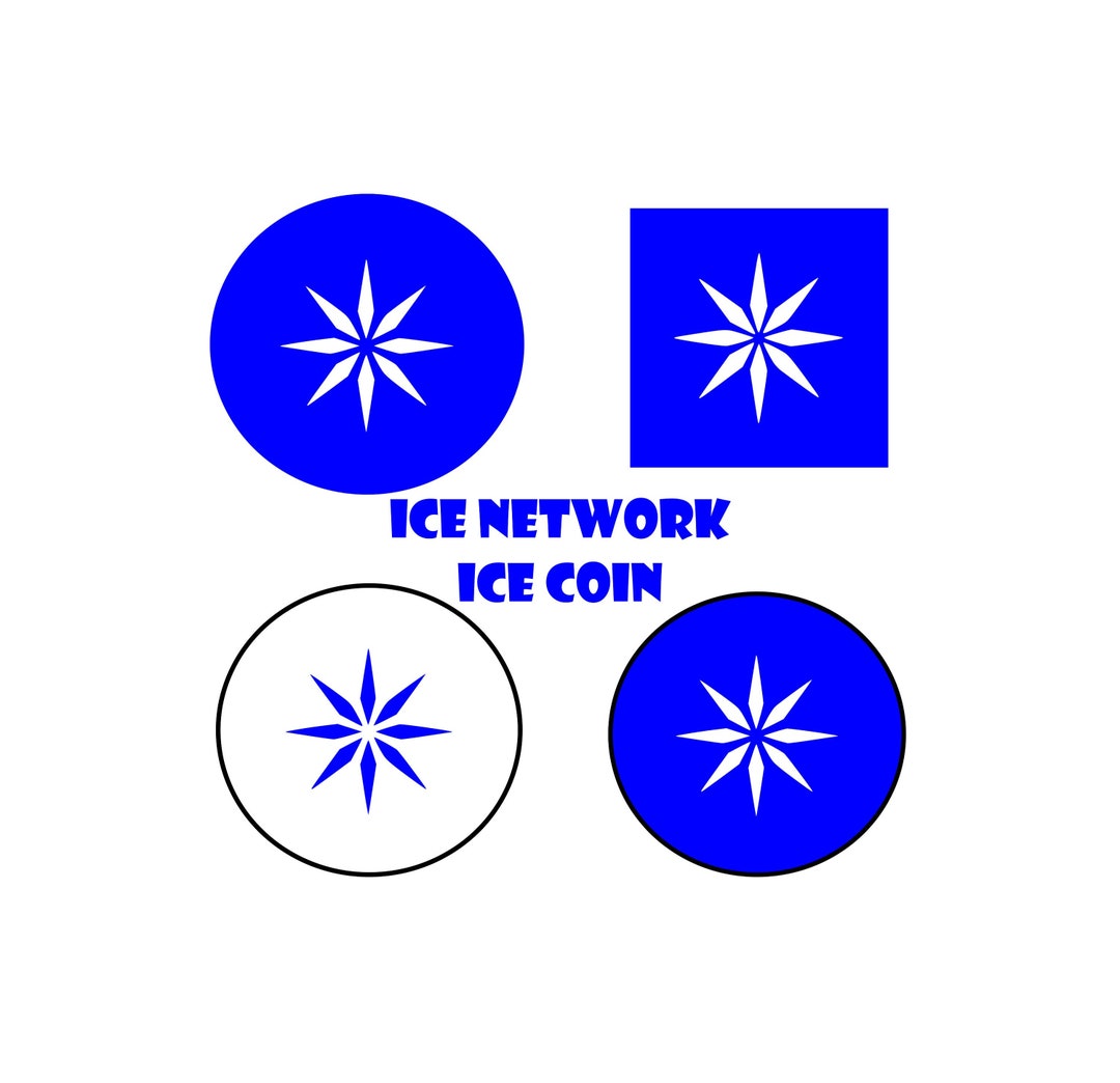 Ice Coin Svg, Ice Network Svg and Png - Etsy