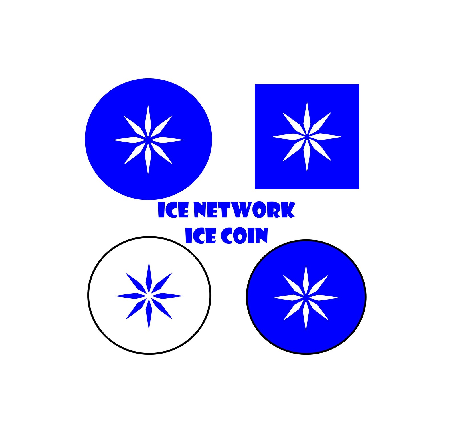 Ice Coin Svg, Ice Network Svg and Png - Etsy