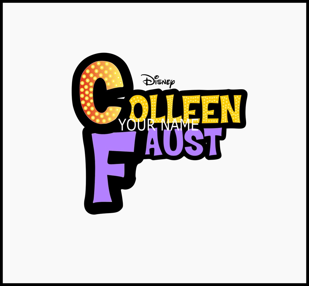 Hannah Montana Theme SVG / PNG / Theme Hannah Montana / Your Name ...