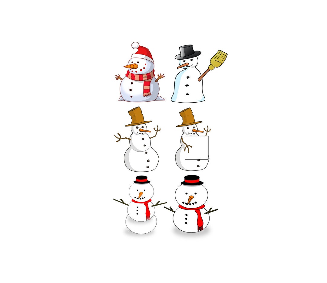 The Snowman Svg, Snowman SVG, Christmas Snowman Svg and Png - Etsy