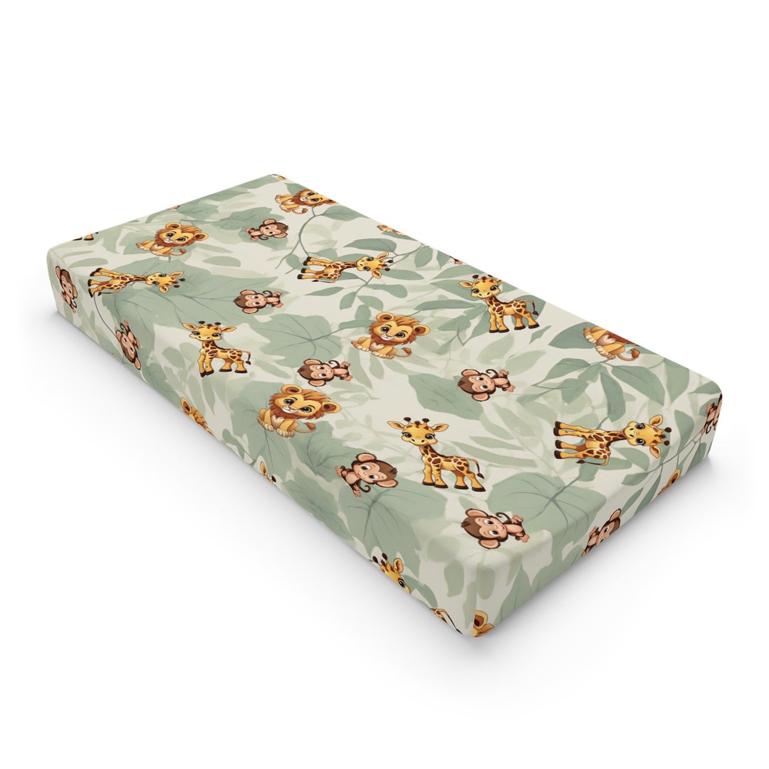 Cute Zoo Animals Baby Changing Pad Cover Baby Shower Gift - Etsy