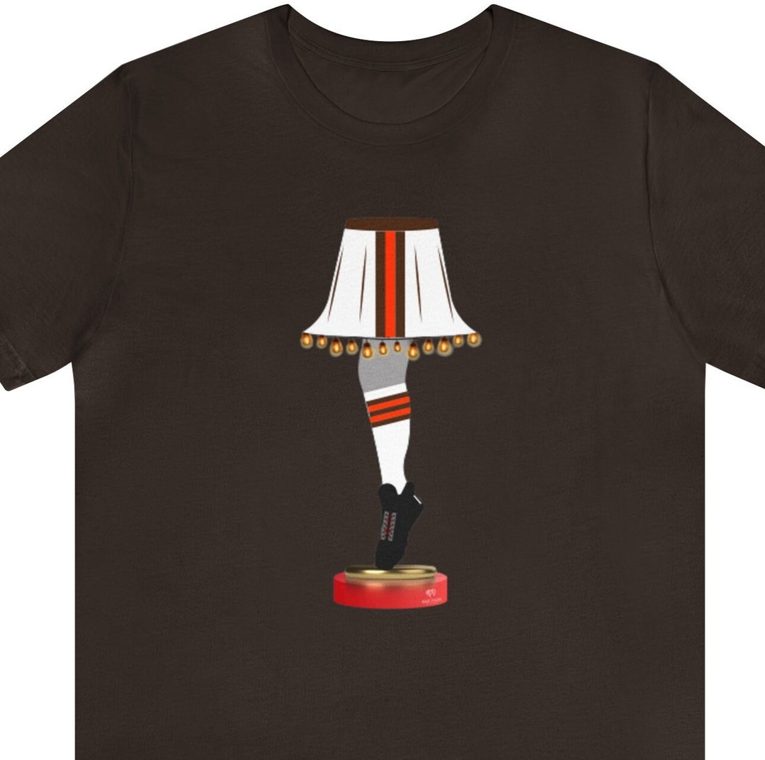 Christmas Story Leg Lamp Cleveland Football Season Shirt Cleveland Fans ...