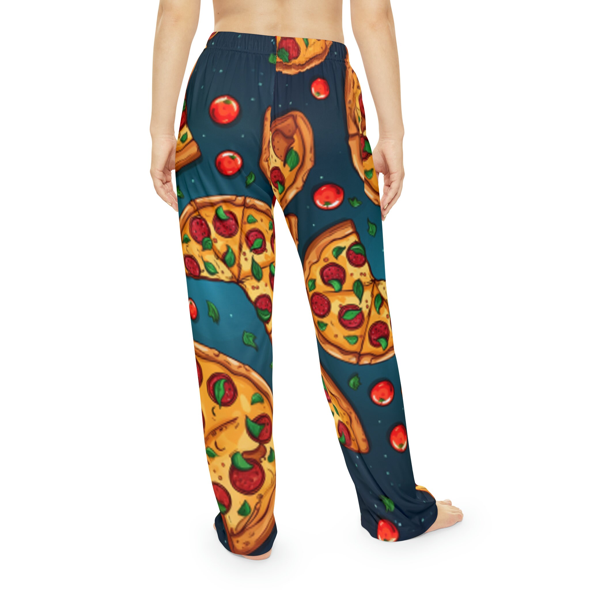 Women's Pajama Pizza Pants Pizza Love Pizza Pattern - Etsy