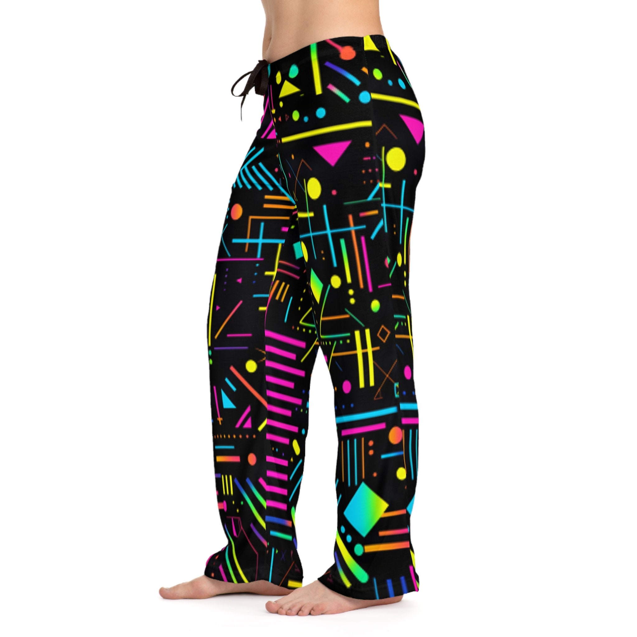 Retro 1980s Style Pajama Pants Comfy Pants 80s Vintage - Etsy