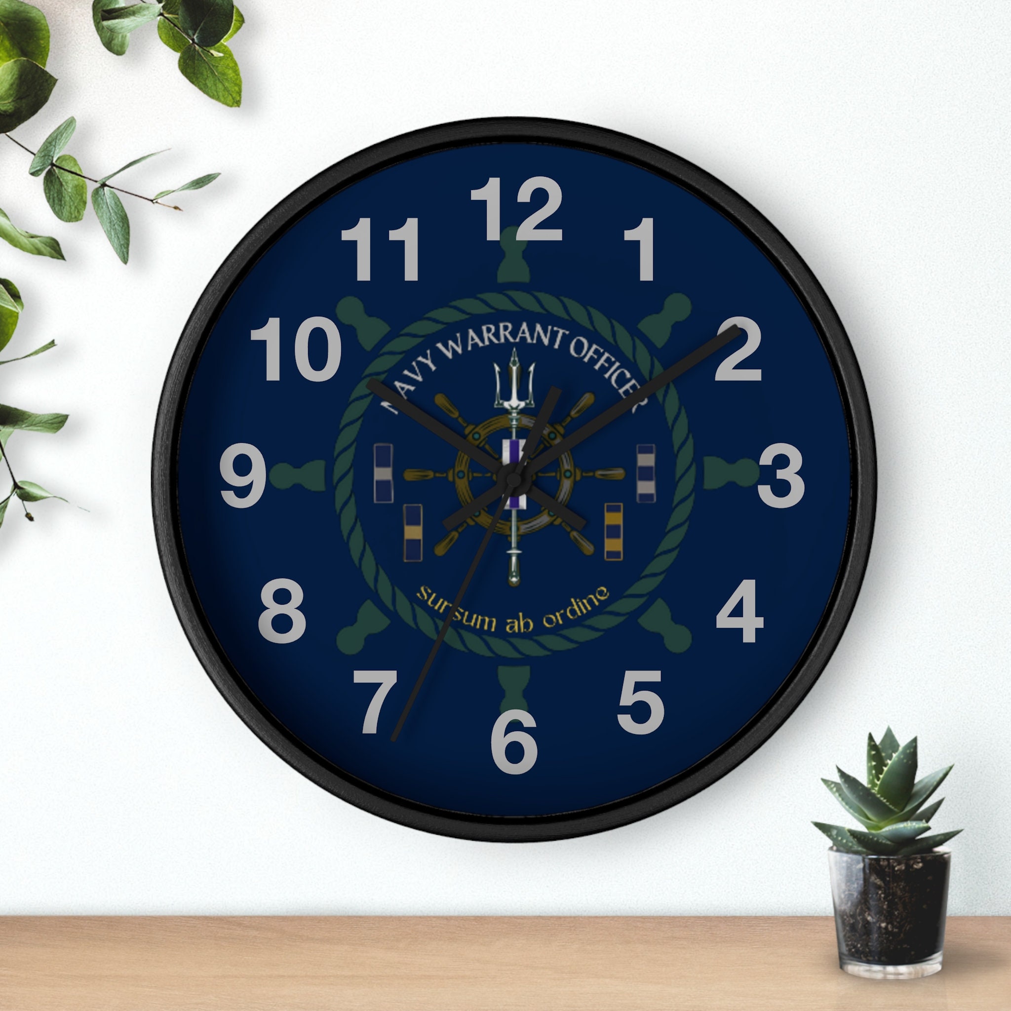 US Navy Warrant Officer Pride Wall Clock Navy CWO Chief - Etsy