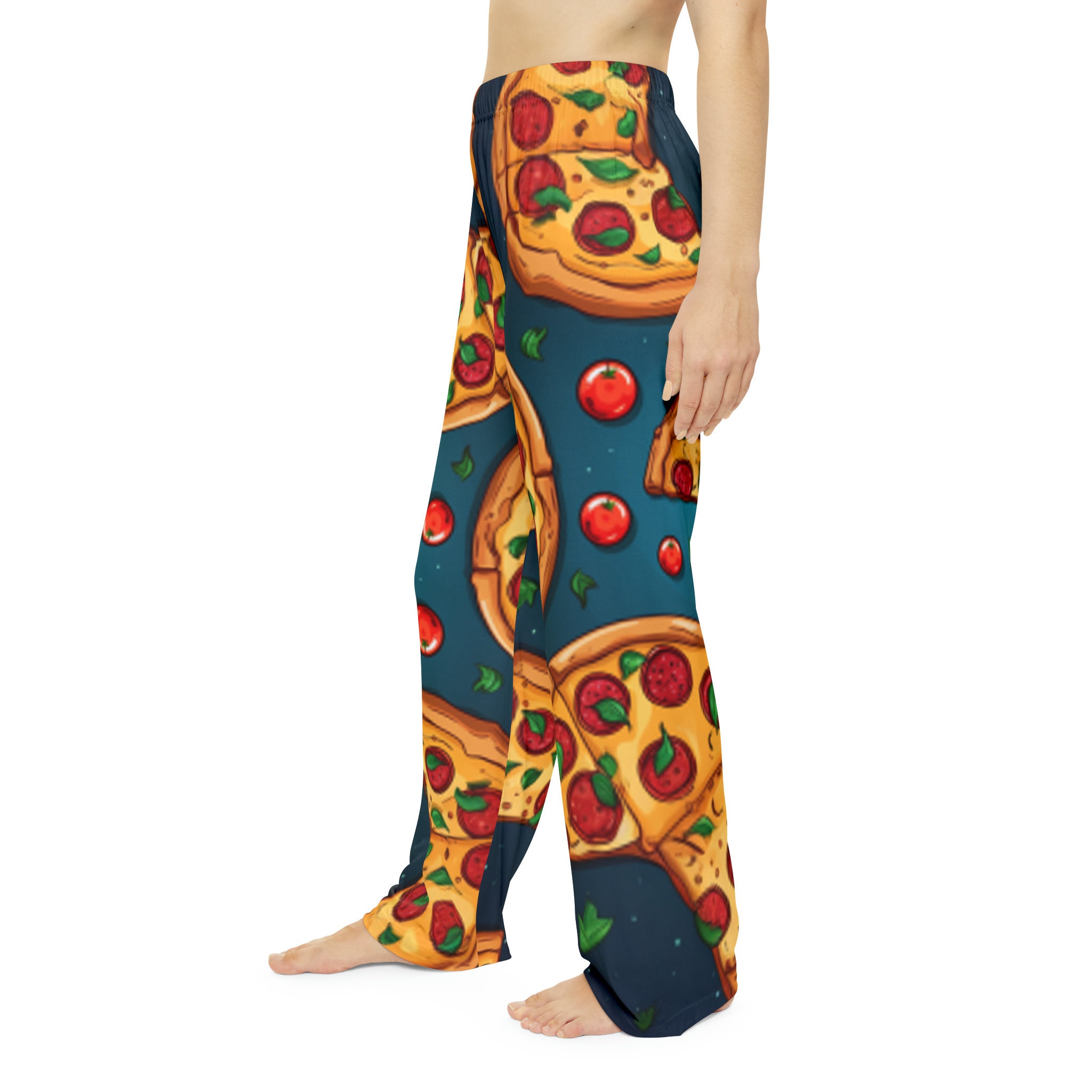 Women's Pajama Pizza Pants Pizza Love Pizza Pattern - Etsy