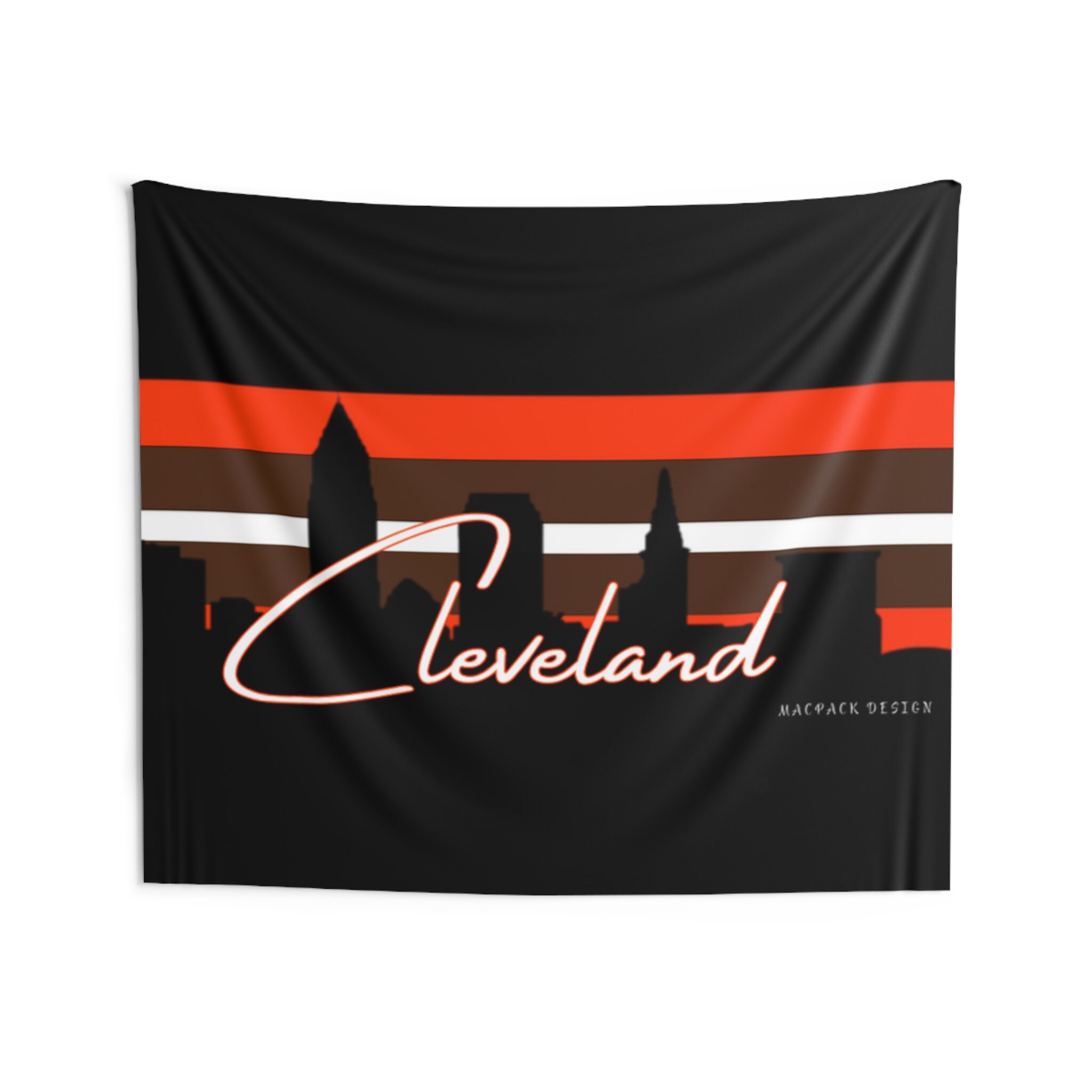 Cleveland Football Fans Ultimate Wall Art Tapestry Stylish - Etsy