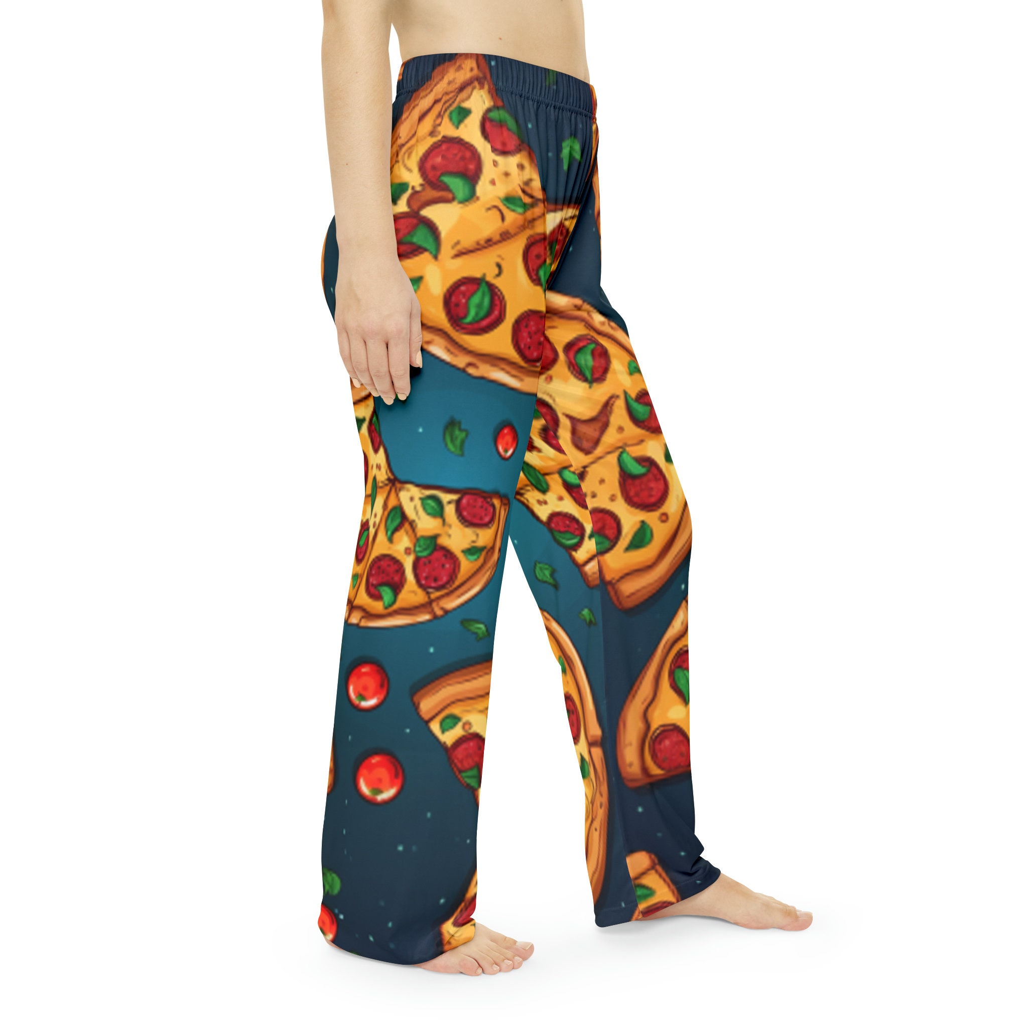 Women's Pajama Pizza Pants Pizza Love Pizza Pattern - Etsy