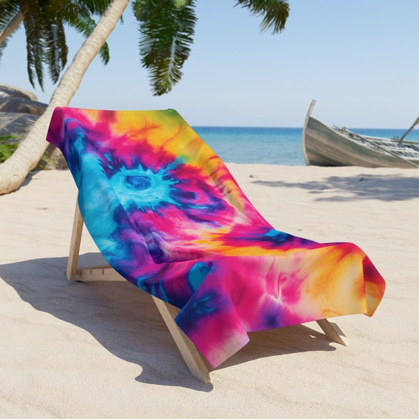 Tie Dye Beach - Etsy