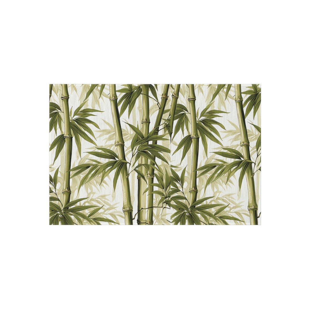 Bamboo Outdoor Rug - Etsy