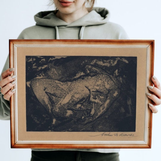 Digital Download Tragic Figure 1920 by Arthur B. Davies Abstract, Black ...