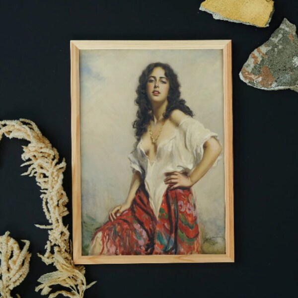 Bohemian Sapphic Poster - Etsy