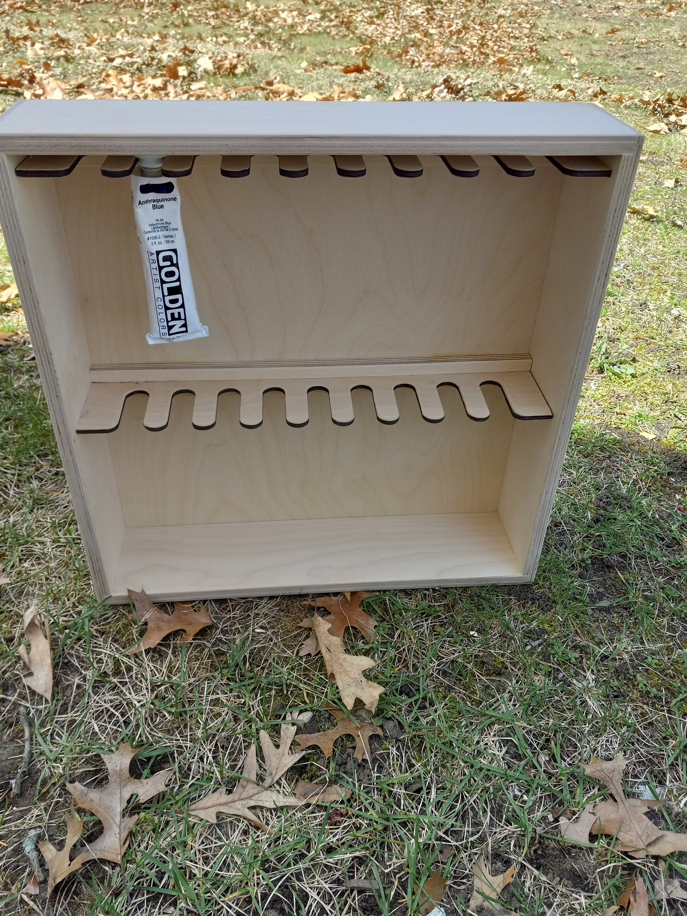 Golden Paint Tube Organizer - Etsy