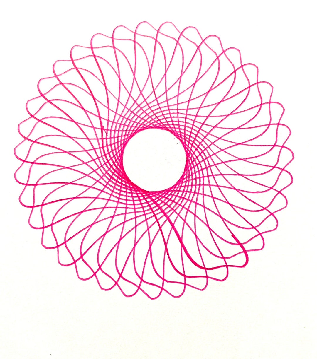 Pink Geometric Digital Download, Pink Circle PNG Design Art - Etsy