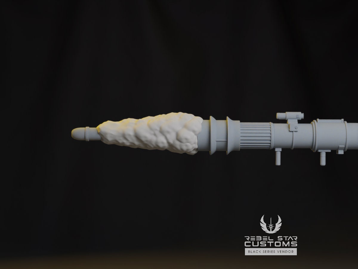 Imperial RPS-6 Smart Rocket Launcher Star Wars Black Series 6inch - Etsy