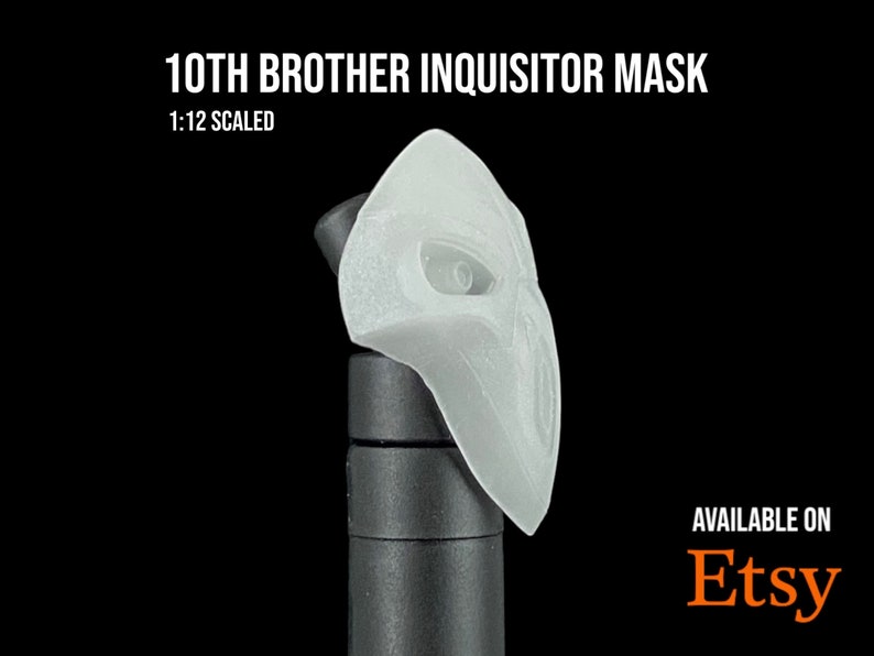 10th Brother Inquisitor Mask Star Wars Black Series 6inch - Etsy
