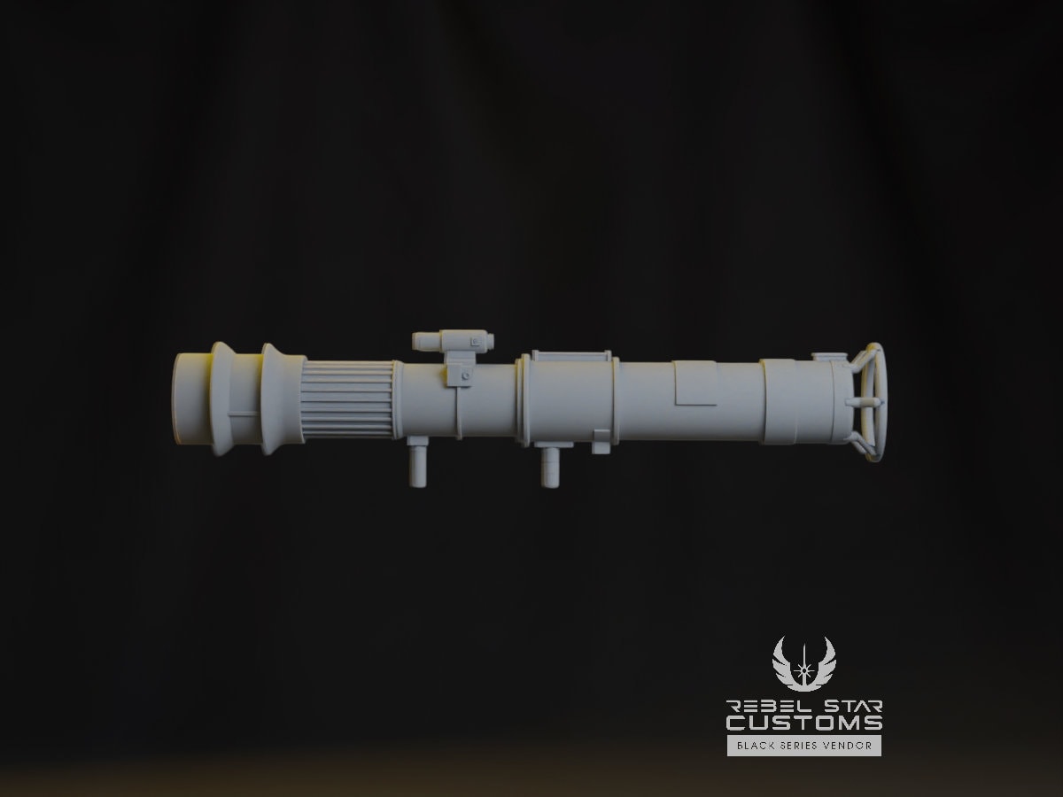 Imperial RPS-6 Smart Rocket Launcher Star Wars Black Series 6inch - Etsy