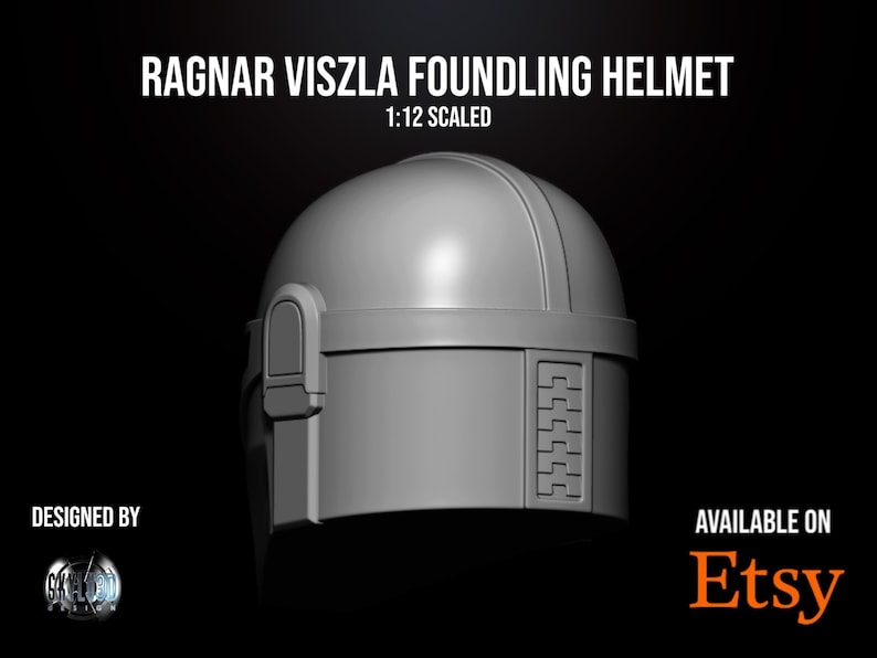 Ragnar Viszla Foundling Helmet Star Wars Black Series 6inch - Etsy