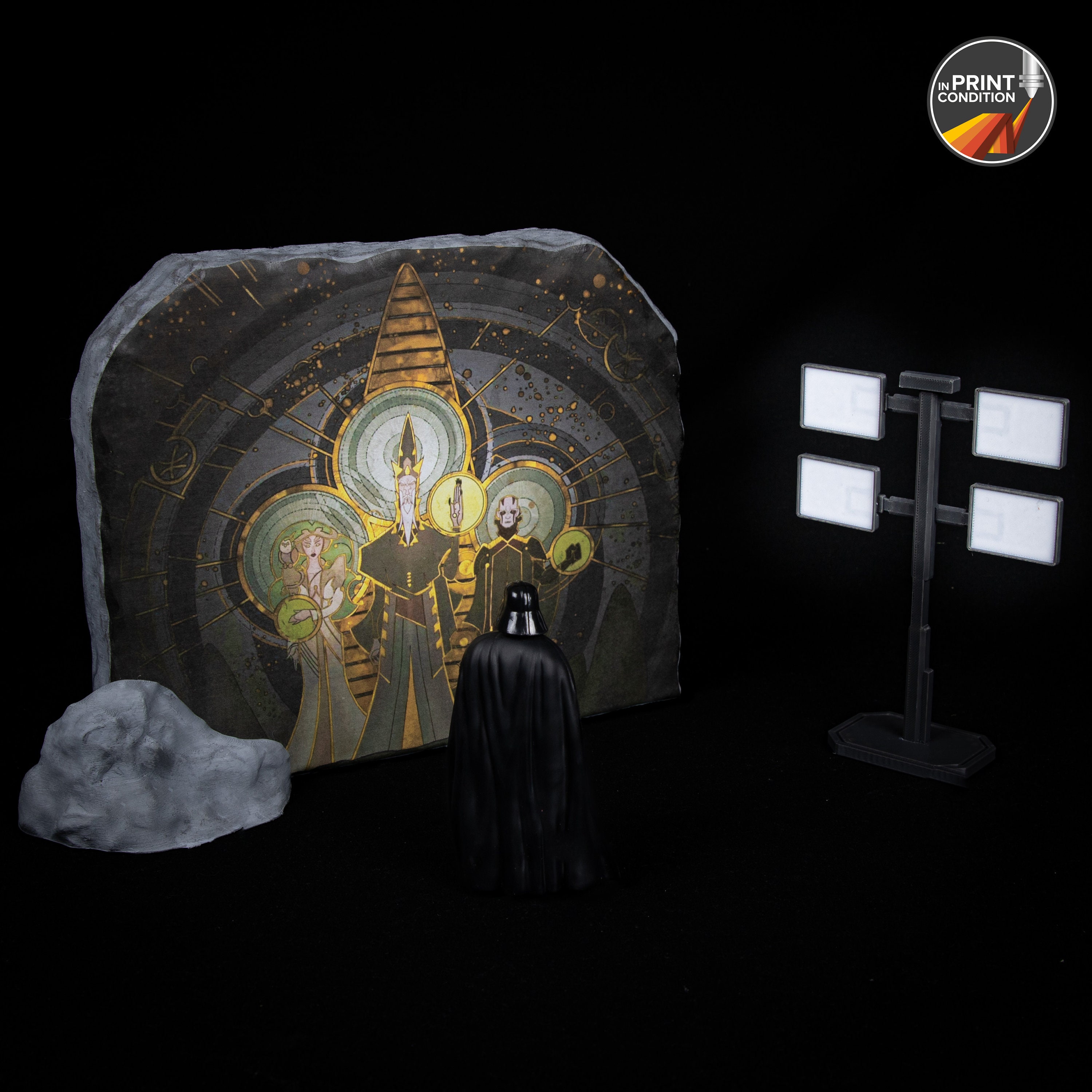 Painting of the Mortis Gods Diorama Vintage Collection 3.75inch - Etsy