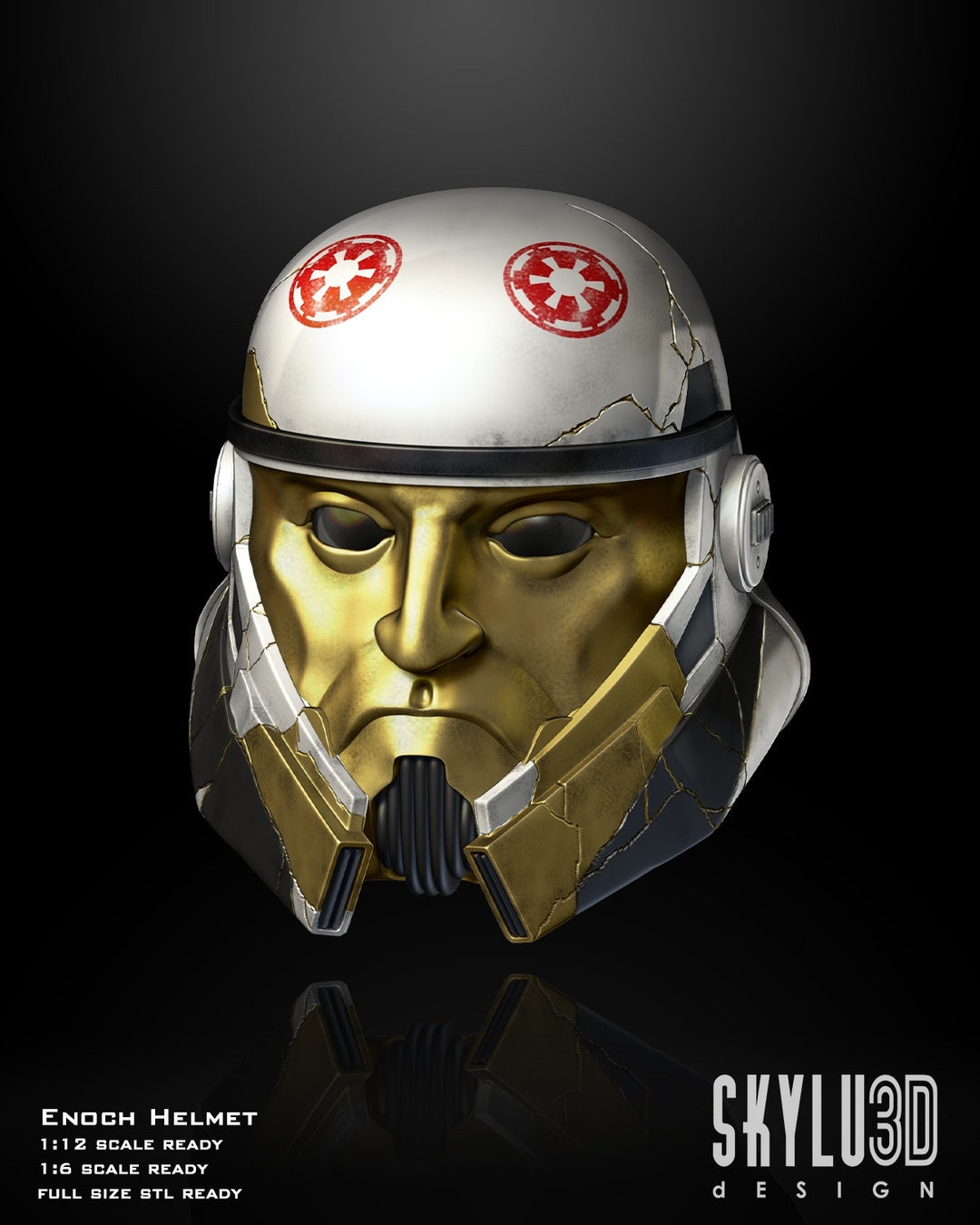 Captain Enoch Helmet Star Wars Black Series 6inch Etsy
