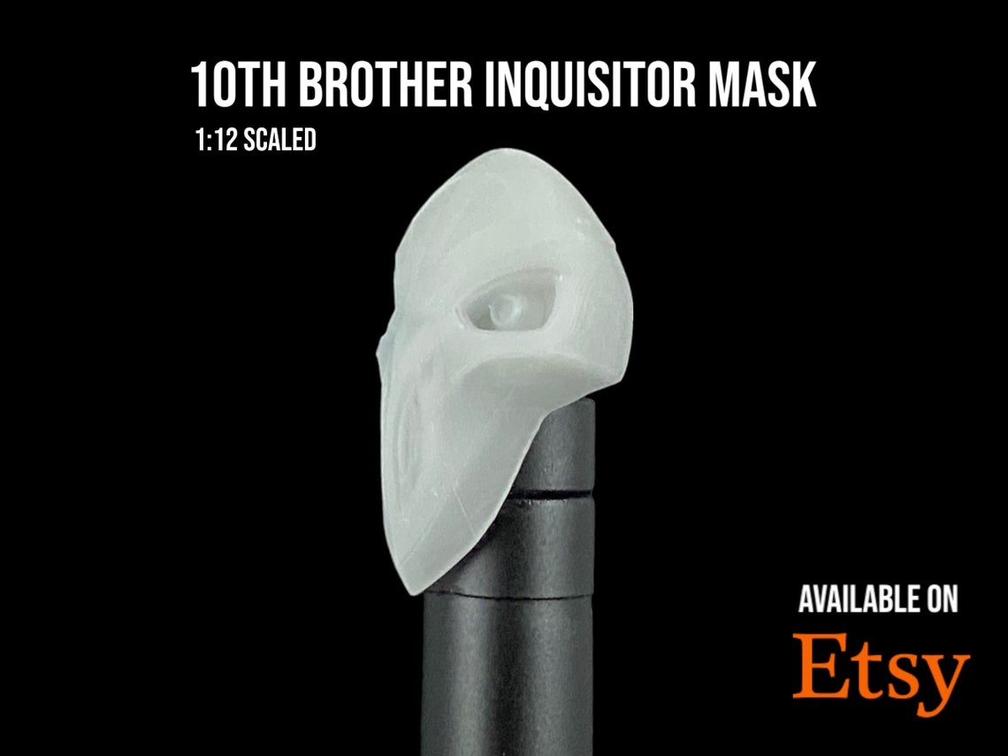 10th Brother Inquisitor Mask Star Wars Black Series 6inch - Etsy