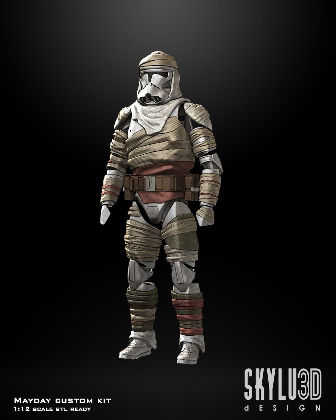 Kit Clone Commander Mayday Impressions 3D Star Wars - Etsy France