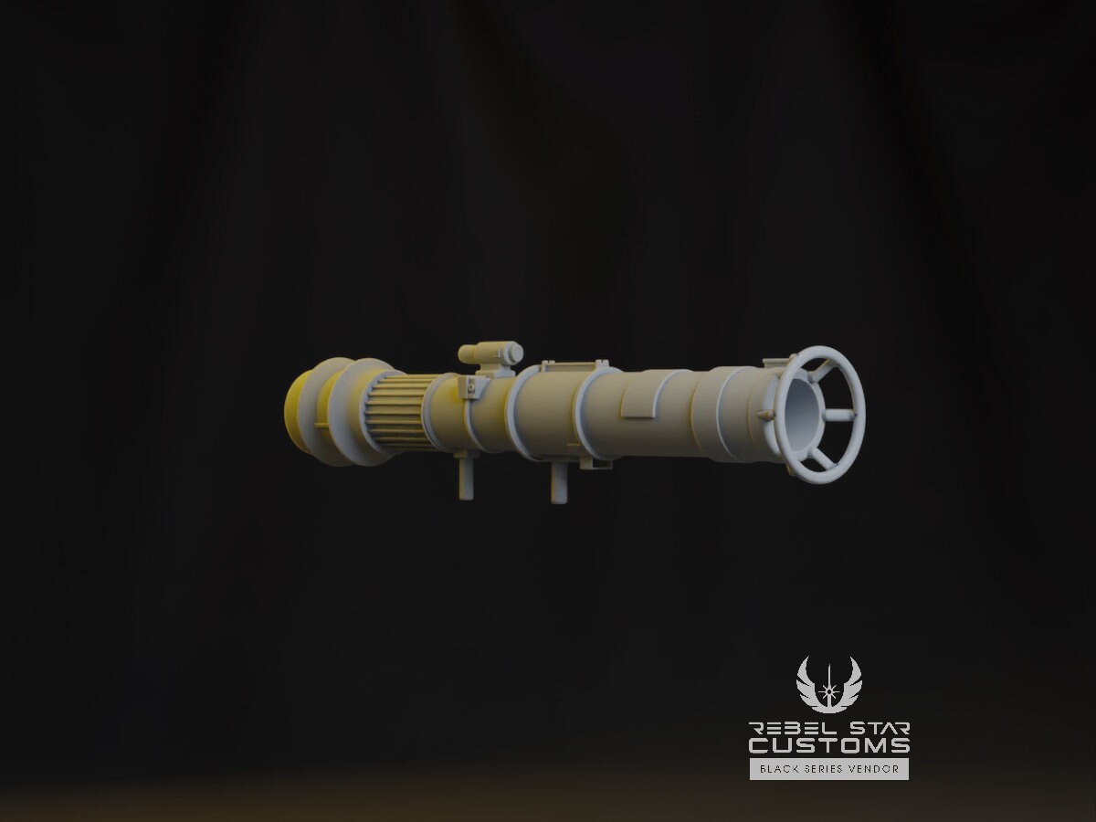 Imperial RPS-6 Smart Rocket Launcher Star Wars Black Series 6inch - Etsy