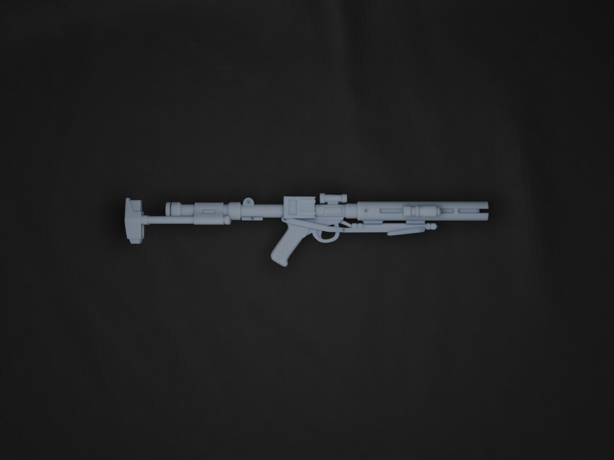 E-11D Blaster Carbine Star Wars Black Series 6inch - Etsy