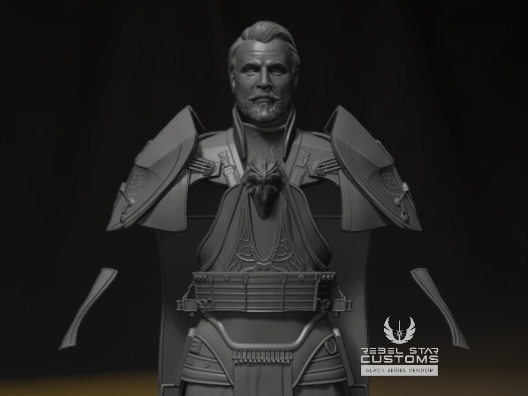 KOTOR Sith Emperor Valkorion (vitiate) Kit - Star Wars 3D Prints - Etsy