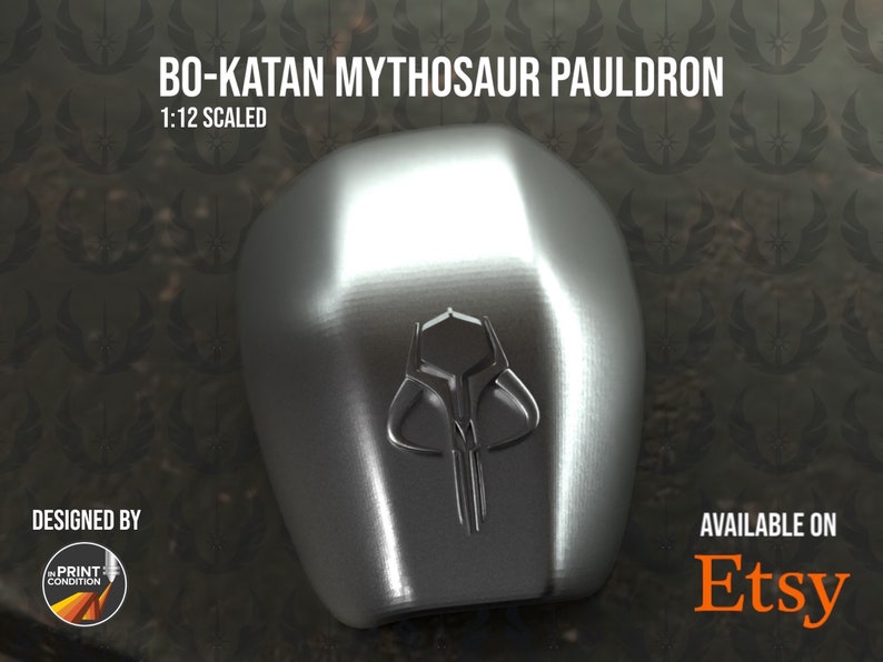 Bo-katan Kryze Mythosuar Pauldron (2 Variants) - Star Wars Black Series ...