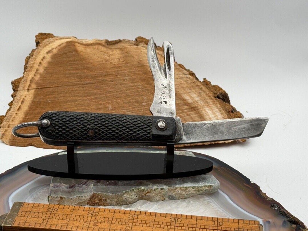 WWII British Army Utility Pocket Knife S.S.P. Sheffield Steel Products ...