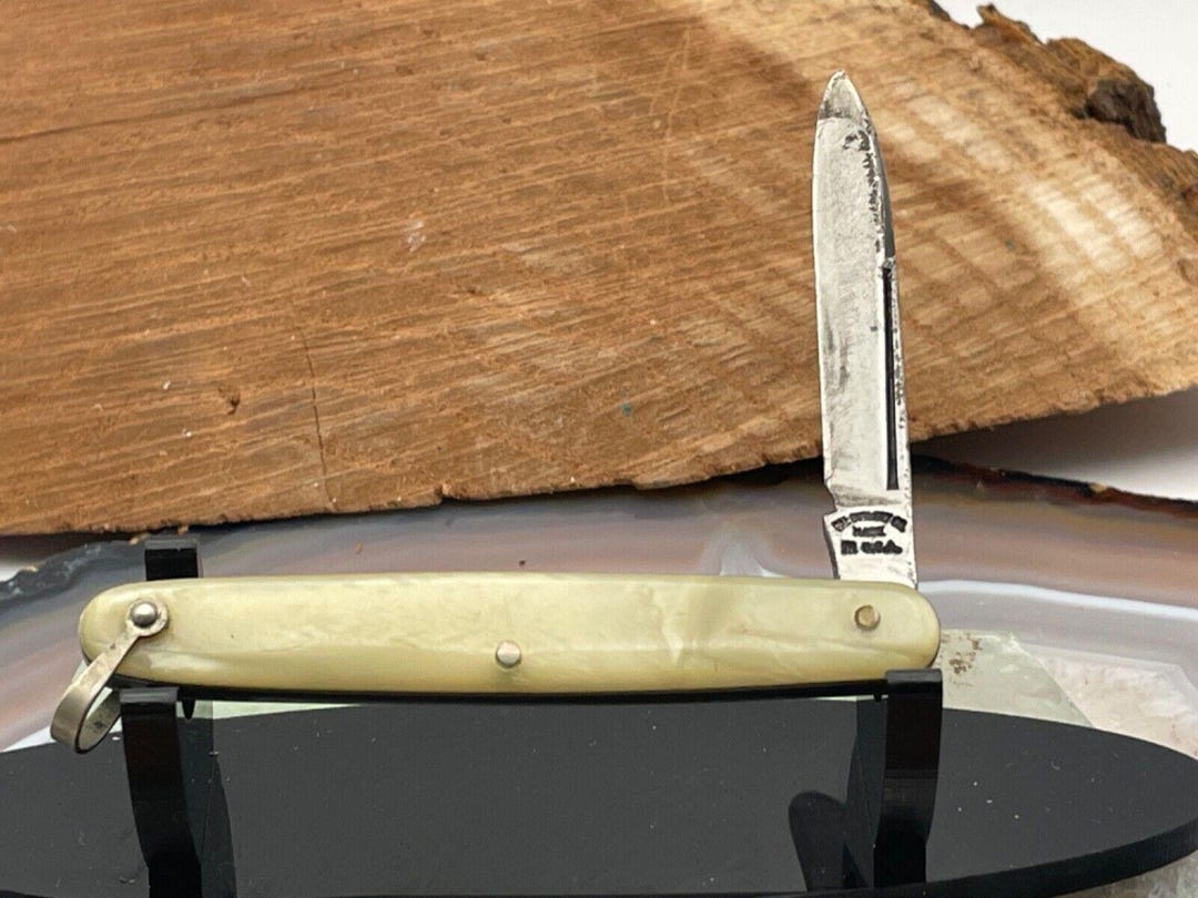 Rare Vintage PAL Cutlery Co. Made USA Single Blade Pen Knife 3" --3396. ...