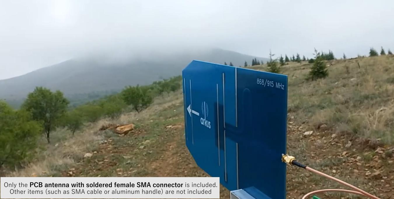 868mhz / 915mhz Yagi-uda PCB Antenna (7dbi) - Etsy