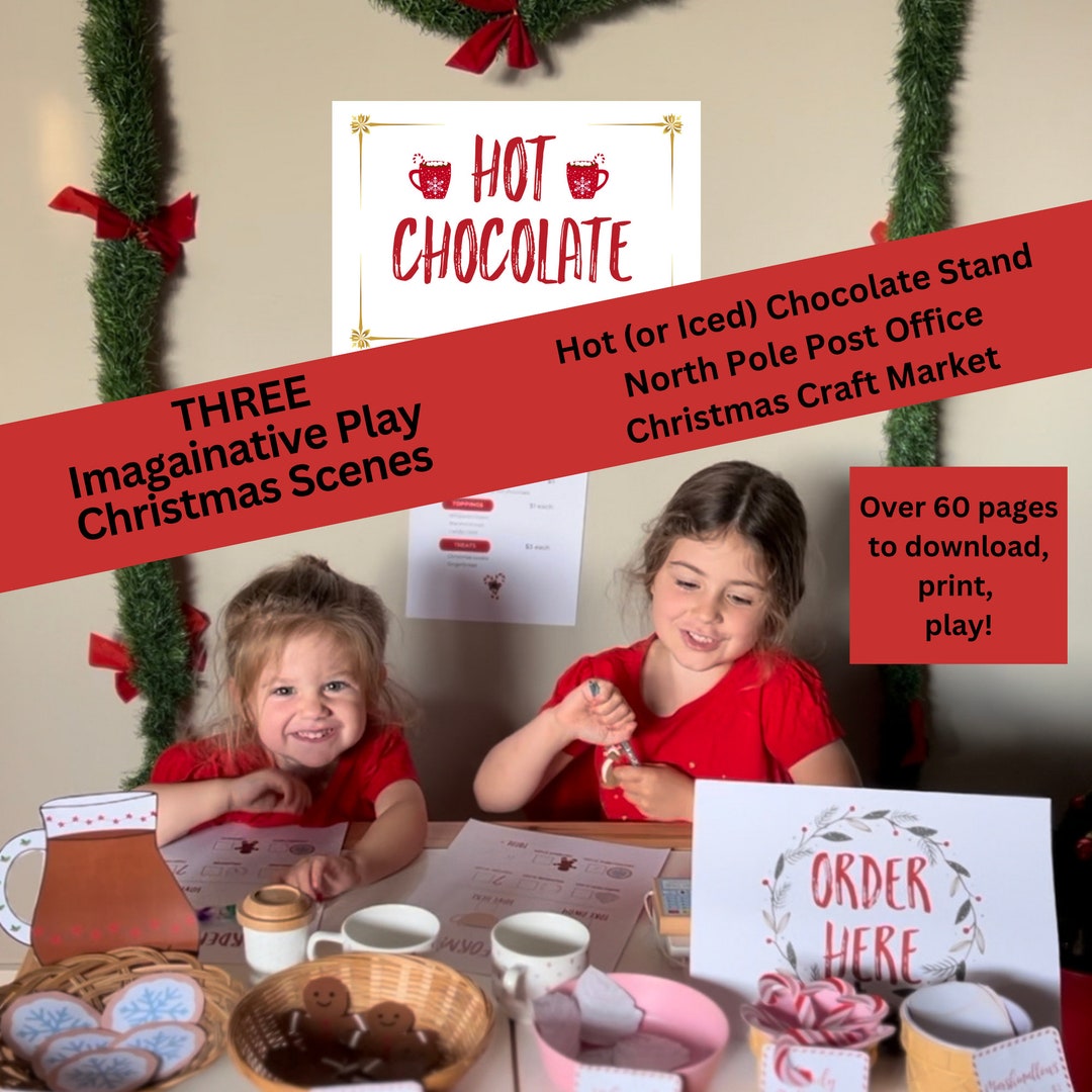 Christmas Dramatic Play Set, Popular Printables, Imaginative Play ...