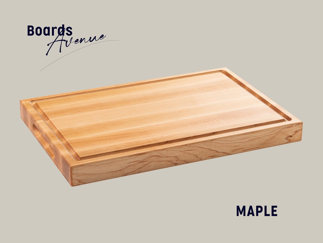 4 Pack Maple Hardwood Thick Butcher Blocks 17''x11-1/2''x1-1/2''-diy ...