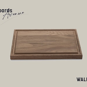 Pack of 8 Thick Walnut Hardwood 1'' Cutting Boards 17''x11''x1'' - DIY ...