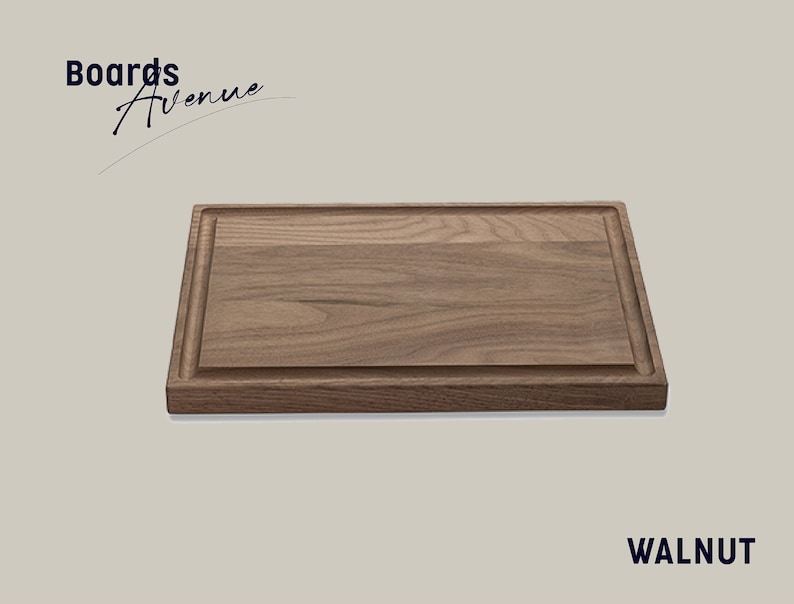 Pack of 8 Thick Walnut Hardwood 1'' Cutting Boards 17''x11''x1'' - DIY ...