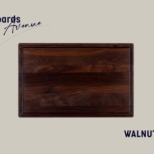 Pack of 8 Thick Walnut Hardwood 1'' Cutting Boards 17''x11''x1'' - DIY ...