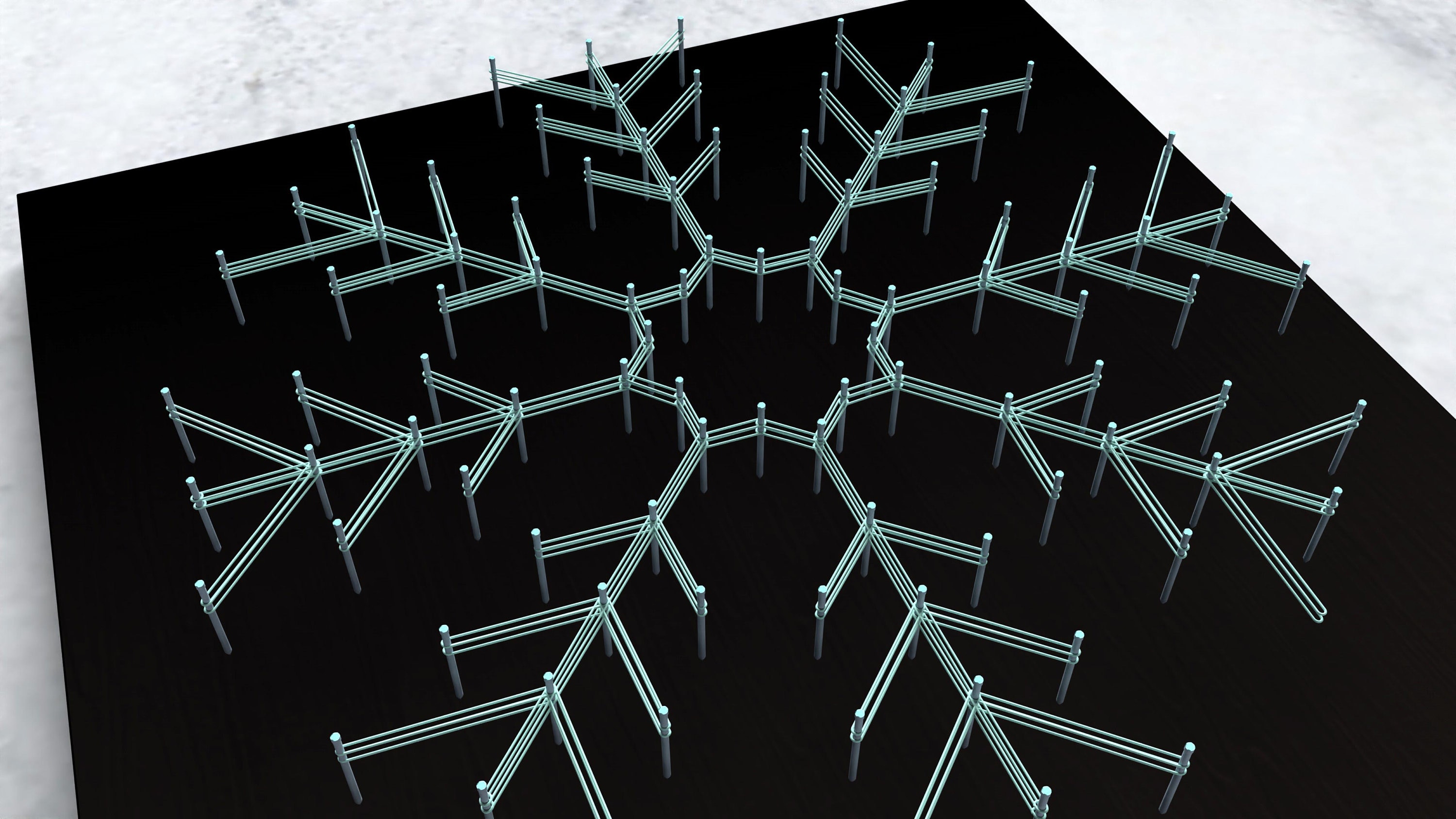 Classic Snowflake - DIY String Art Pattern, Create Thread Art for the ...