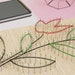 Simple Flower - DIY String Art Pattern - Etsy