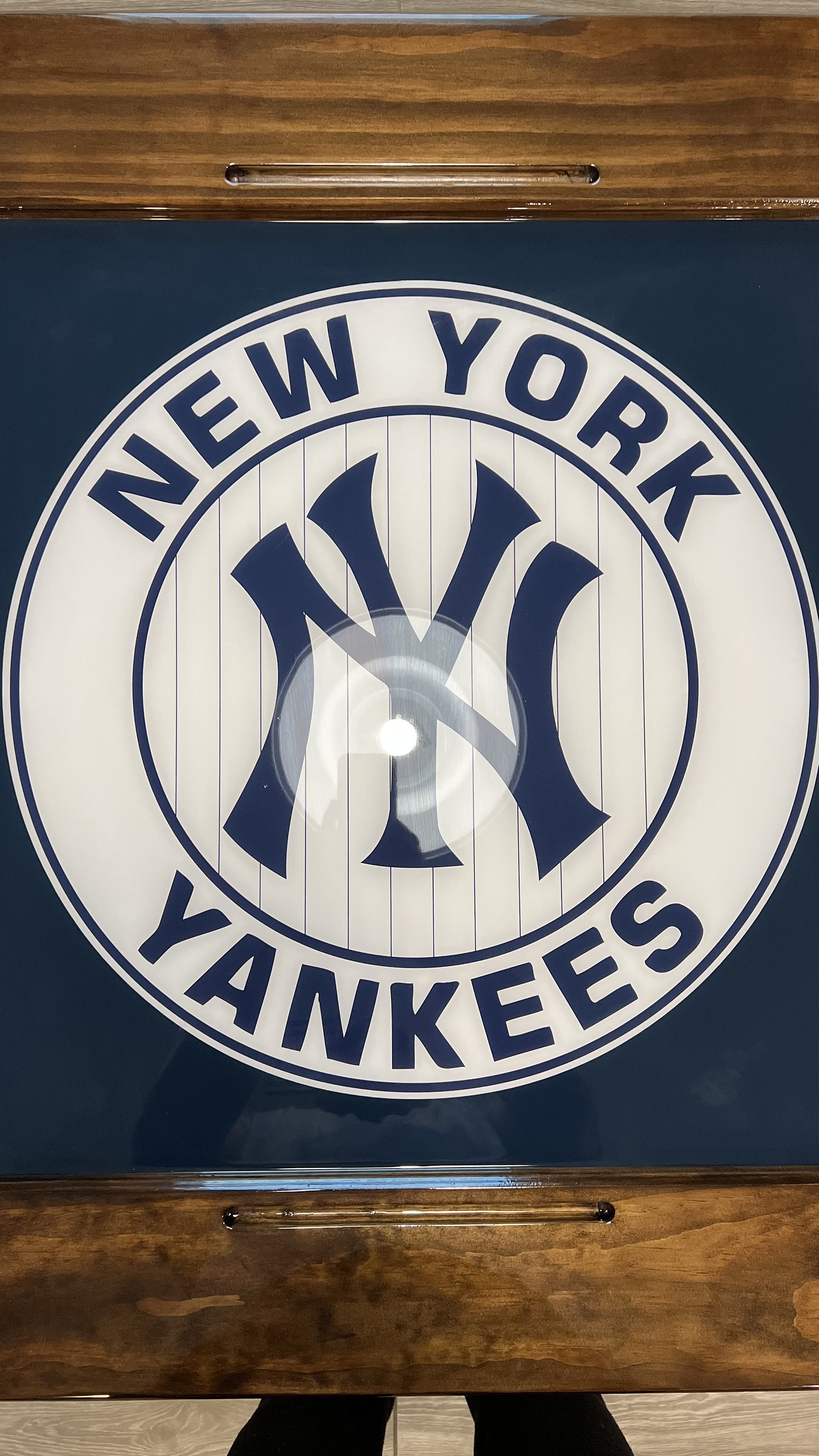 Custom Yankees Domino Table - Etsy