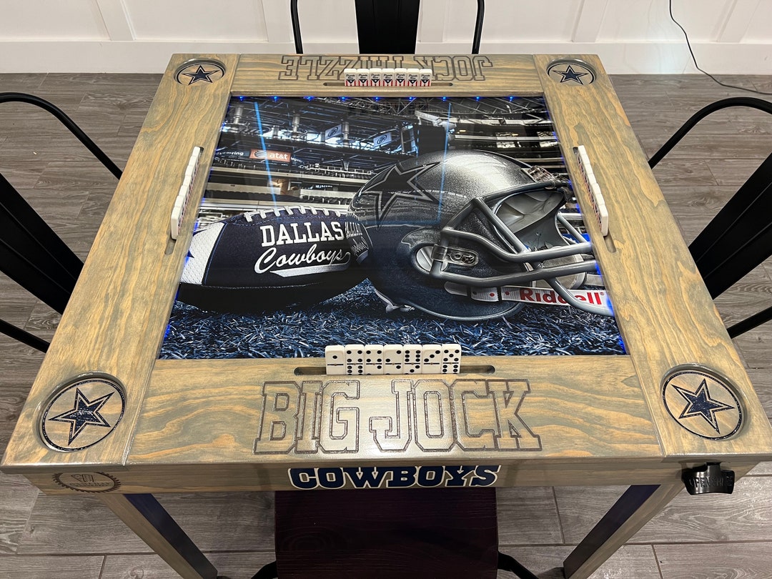 Custom Dallas Cowboys Domino Table - Etsy