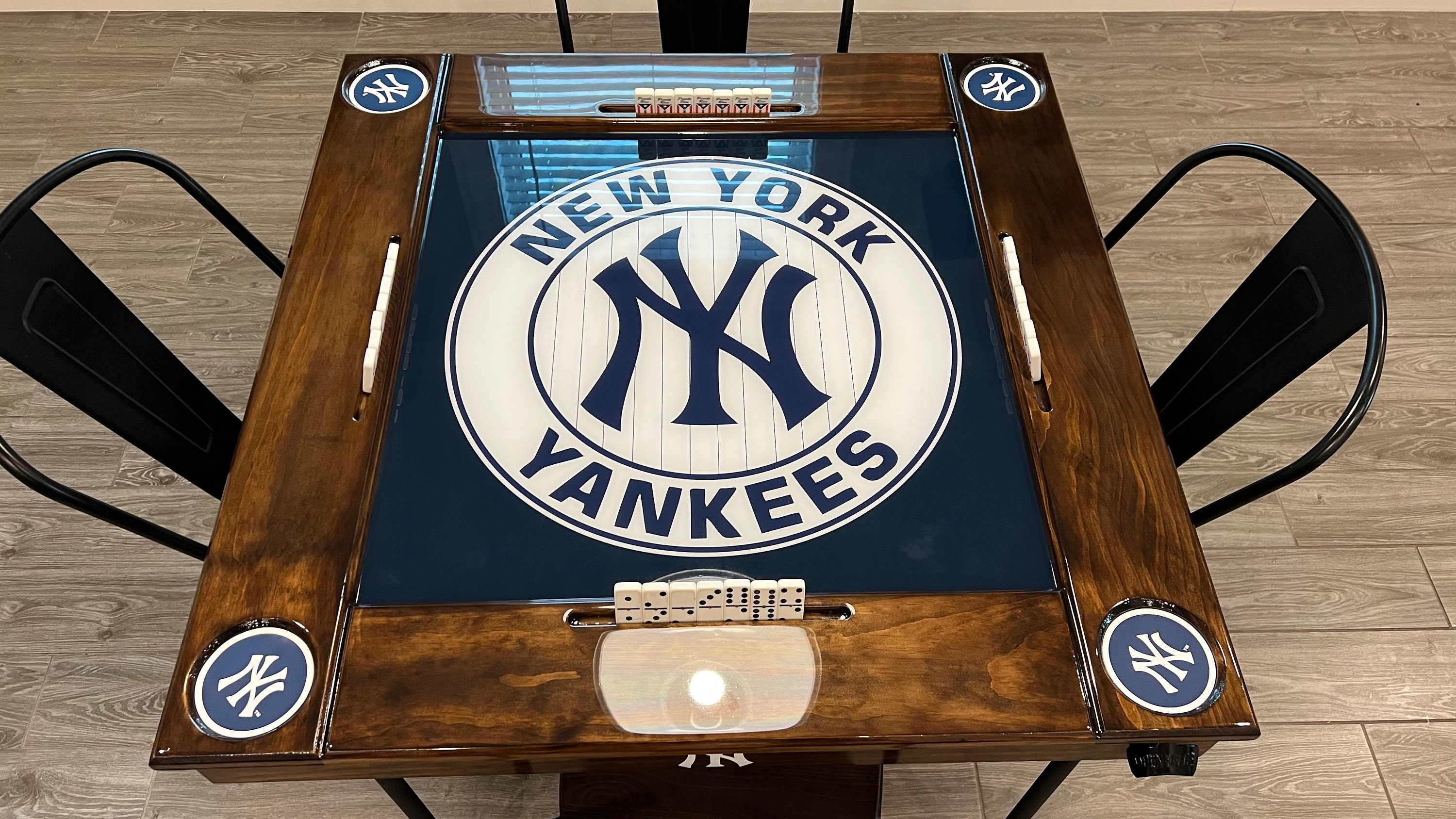 Custom Yankees Domino Table - Etsy