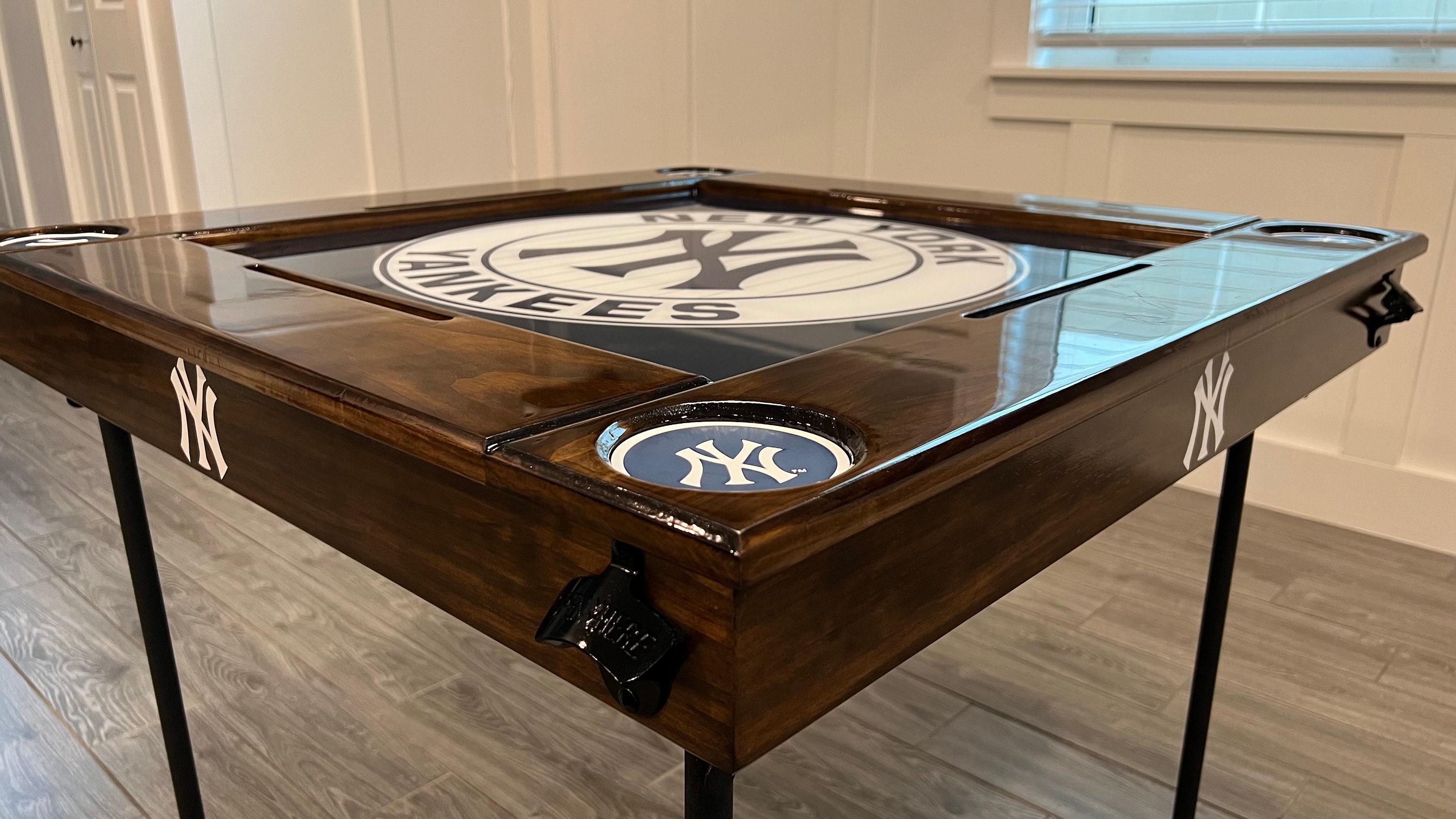 Custom Yankees Domino Table - Etsy