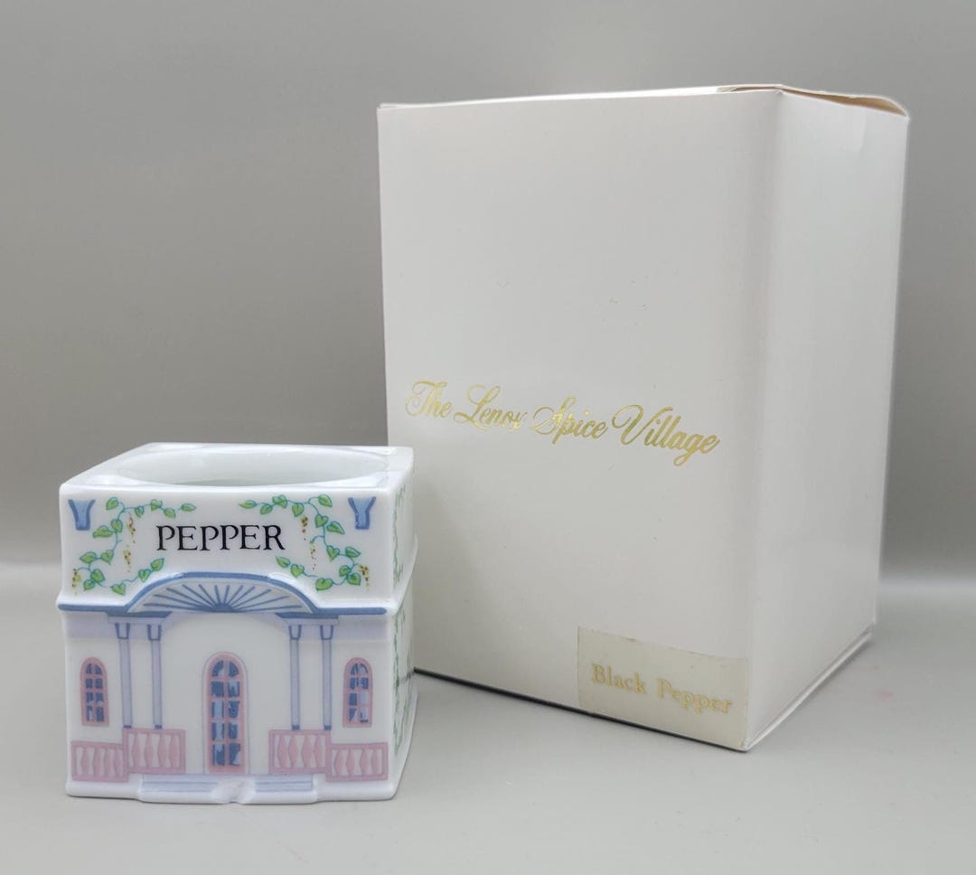1989 Lenox Spice Village PEPPER - (base Only ) "as Is" - Etsy