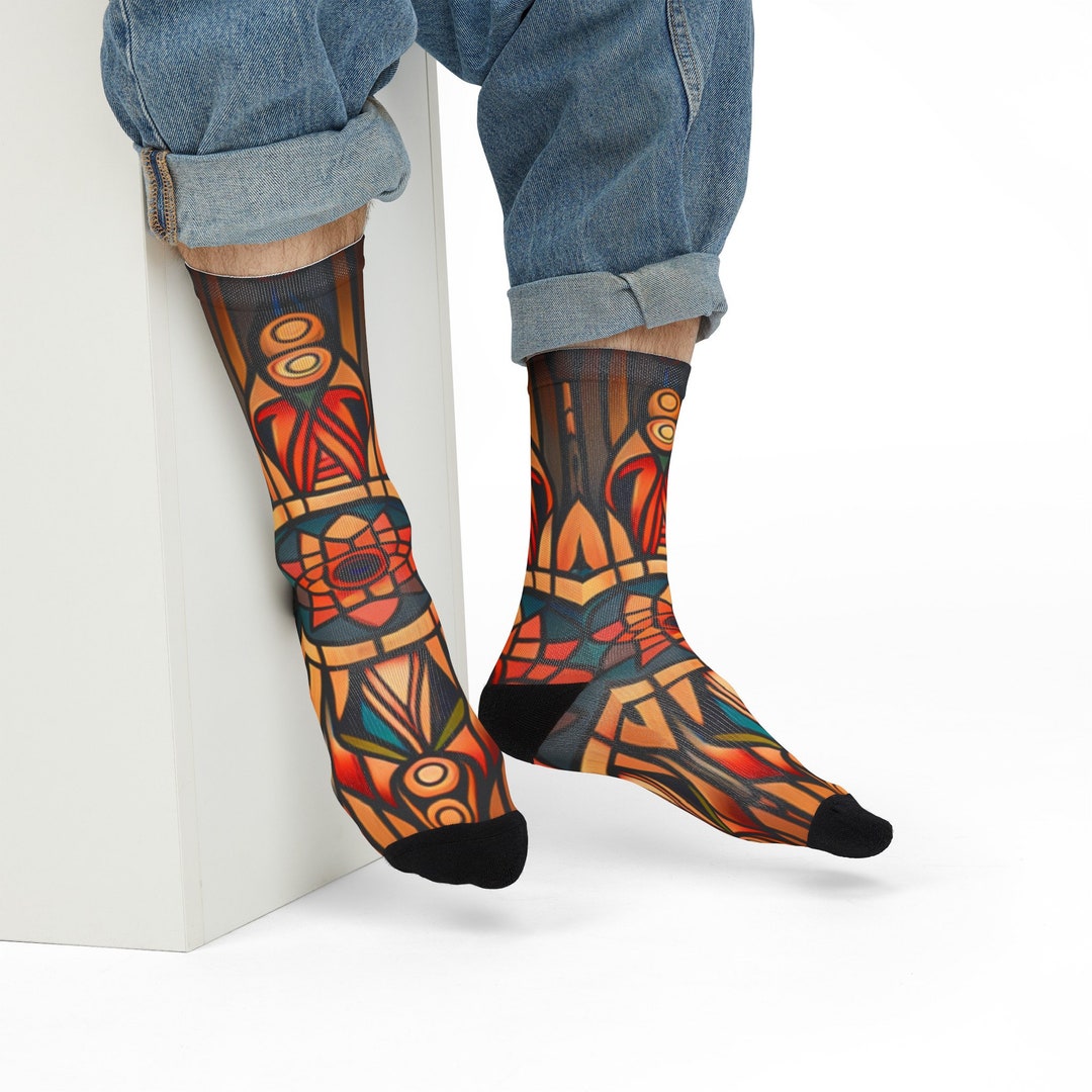 Tribal Socks, Indigenous Socks, Native Socks, African Socks, Indian ...