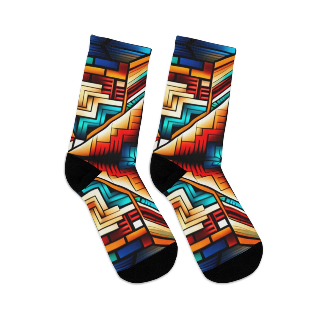 Native Socks, Tribal Socks, Indigenous Socks, Southwest Socks, Navajo ...