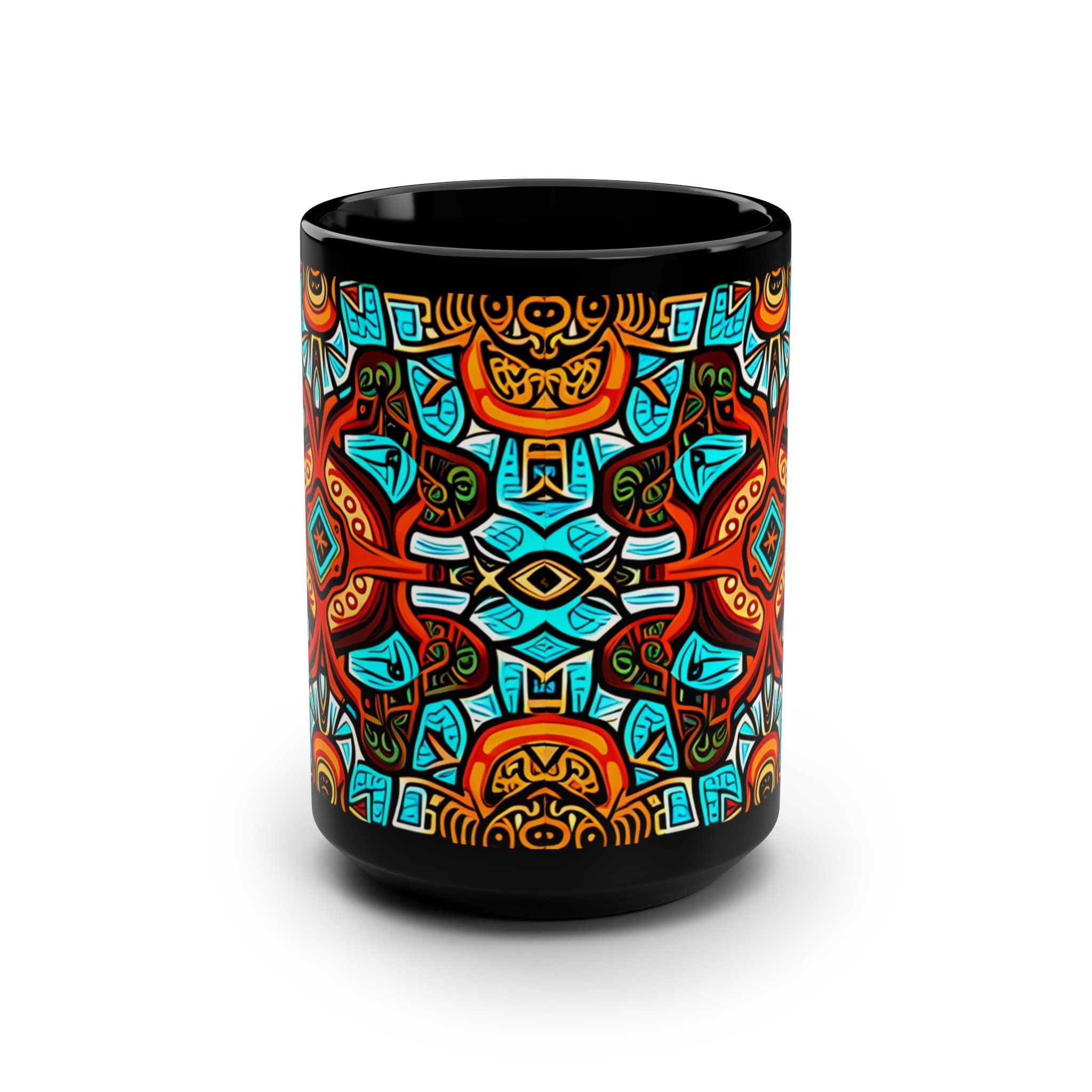 Tribal Mug, African Design Mug, Native Mug, Indigenous Mug, Indian Mug ...